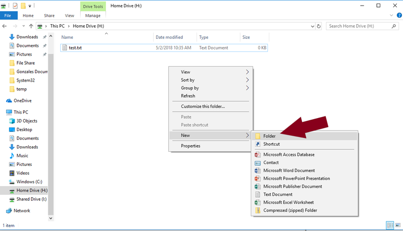 Files Shares Usage Guidelines
